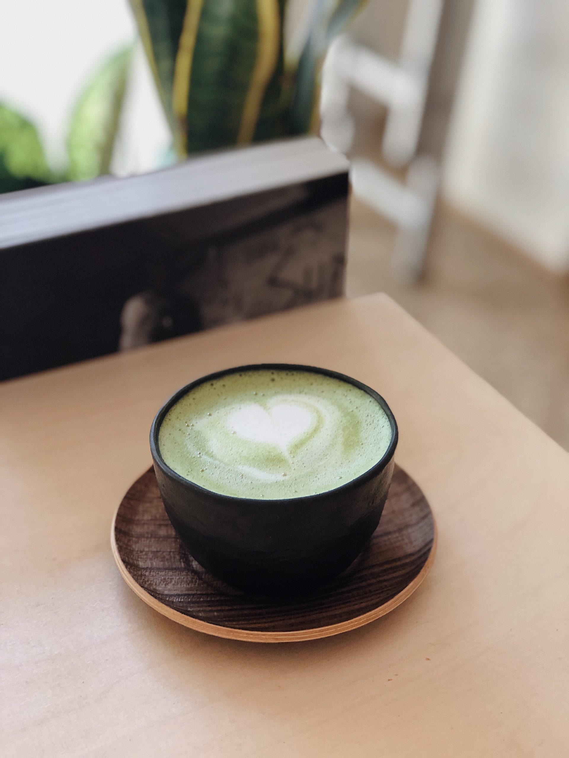 Como fazer matcha latte